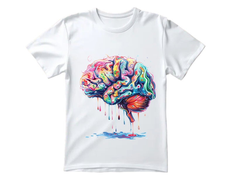 Clipart Brain Bundle | Colorful Brain Designs | Digital Print Brain ...