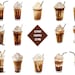 Clipart Frappe | Frappe PNG | Digital Art Frappe | Transparent ...