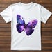 Clipart Purple Butterflies | Magic Butterflies PNG | Digital Print ...
