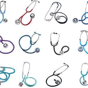 Clipart Stethoscopes | Stethoscopes PNG | Digital Print Stethoscopes ...