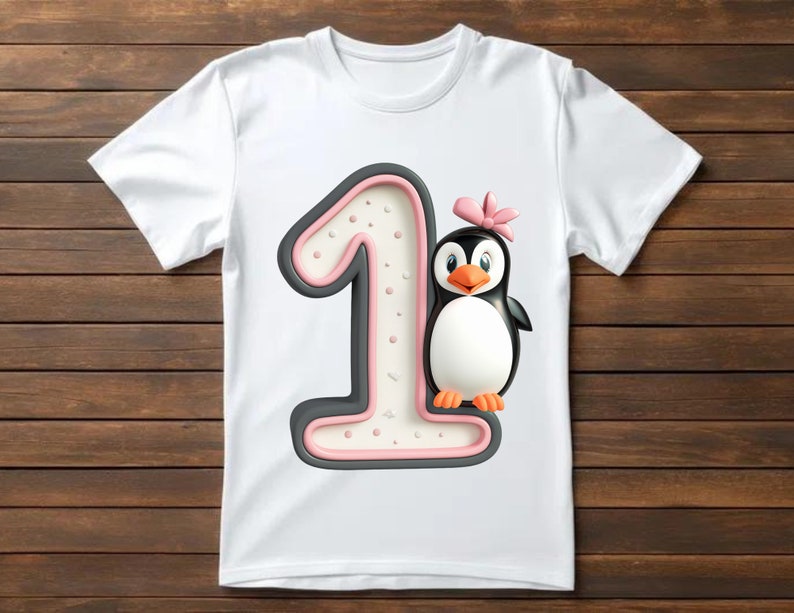 Penguin Numbers Clipart, Cute Penguin PNG, Arctic Animal Numbers, Kids ...