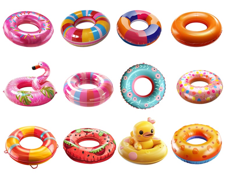 Clipart Floaties | Floaties 60 PNG Images for Creative Projects ...