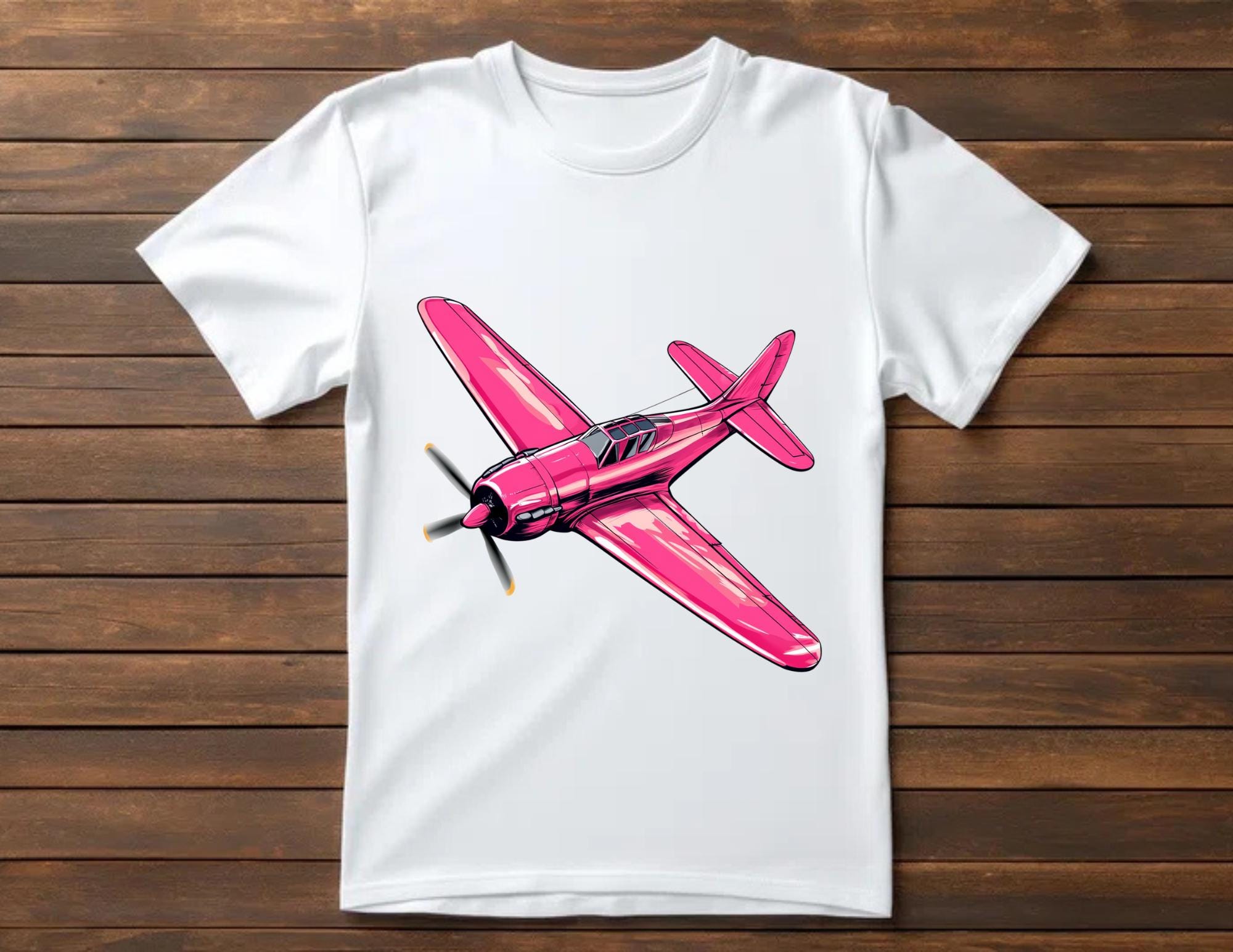 Pink Airplane Clipart Bundle | 32 PNG Cute Aviation Designs ...