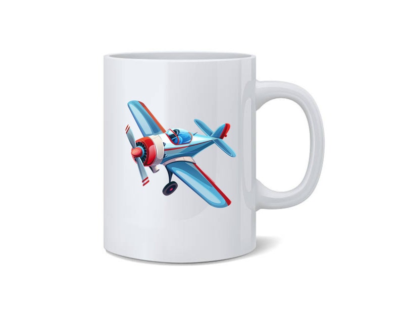 Vintage Airplanes Clipart Set Illustrations for Creative Projects ...