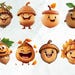 Funny Acorn Clipart | Cartoon 42 PNG Illustrations (commercial Use ...
