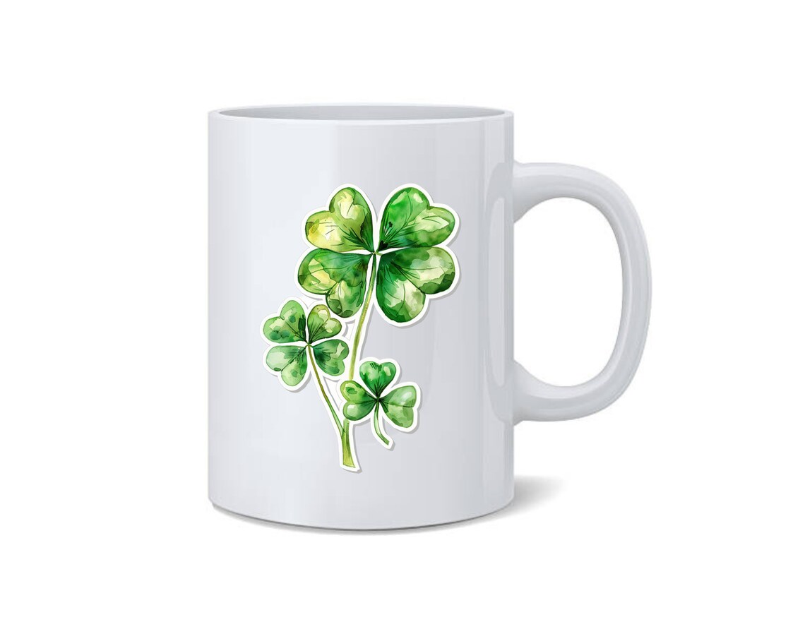 Clipart Four-leaf Clover | Watercolor Four-leaf Clover PNG ...