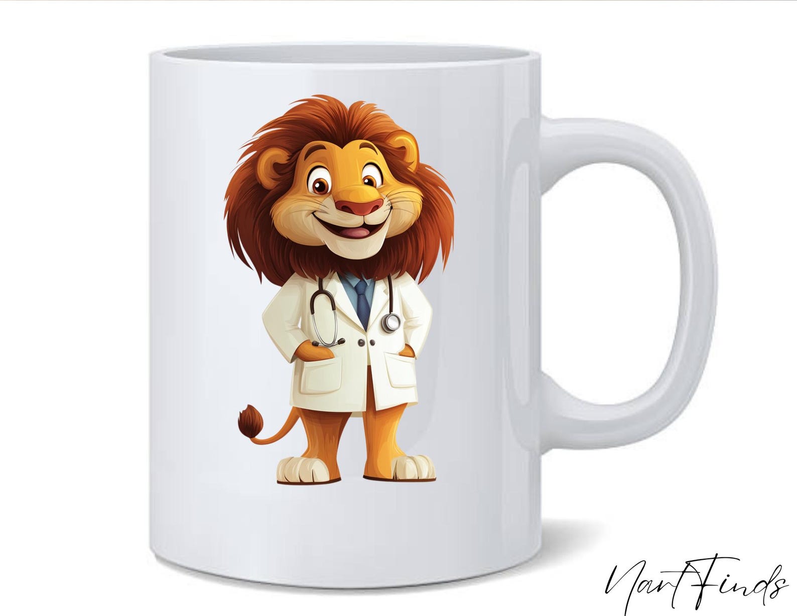 Doctor Lion Clipart Bundle, Lion Doctor PNG, Medical Clipart Set ...
