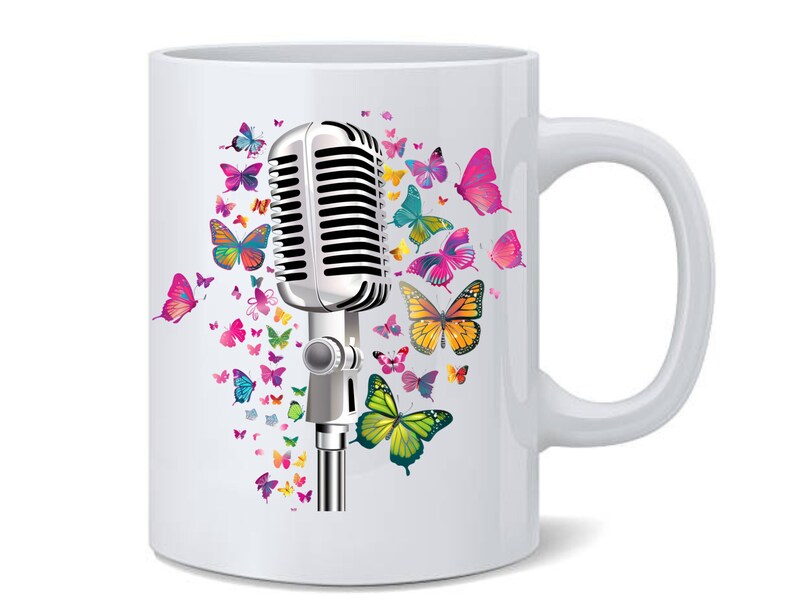 Clipart Microphones | Watercolor Microphones Illustration | Cute ...