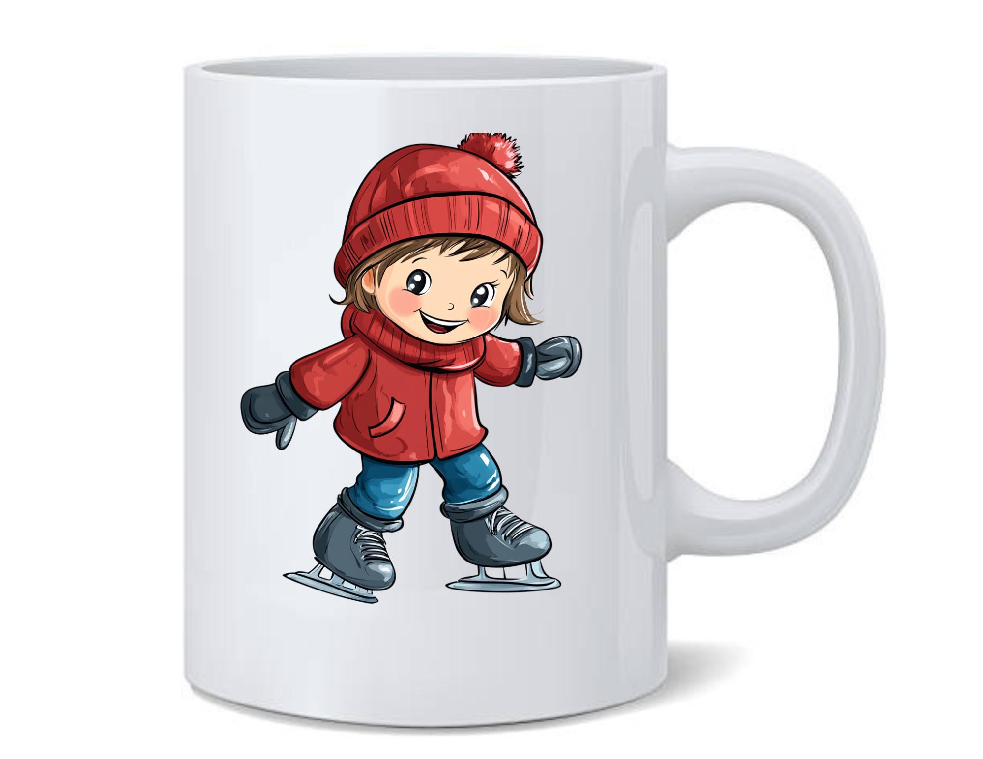 Winter Ice Skating Clipart | Kids Illustration, 45 PNG (commercial Use ...