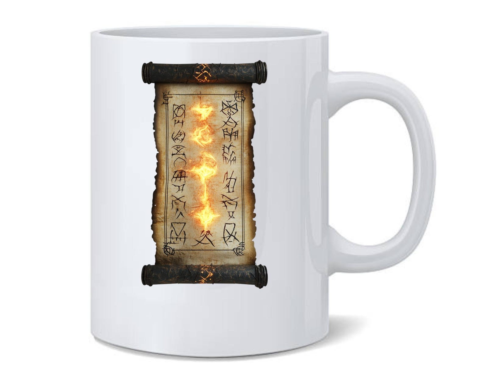 Burning Scroll Clipart Bundle: Magical Fire Pngs (digital Download) - Etsy