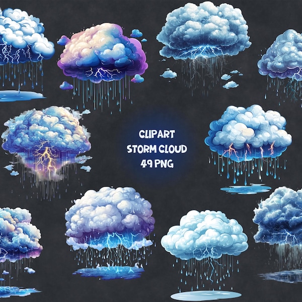 Storm Cloud - Etsy