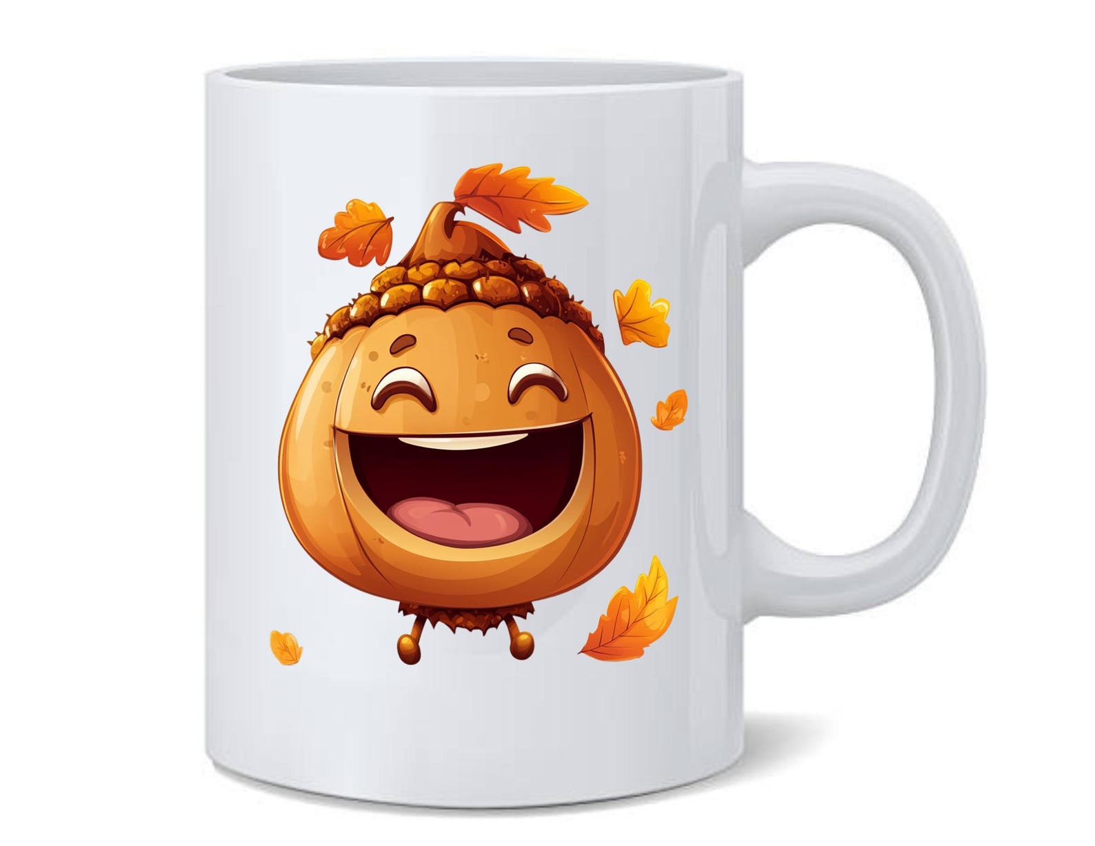 Funny Acorn Clipart | Cartoon 42 PNG Illustrations (commercial Use ...