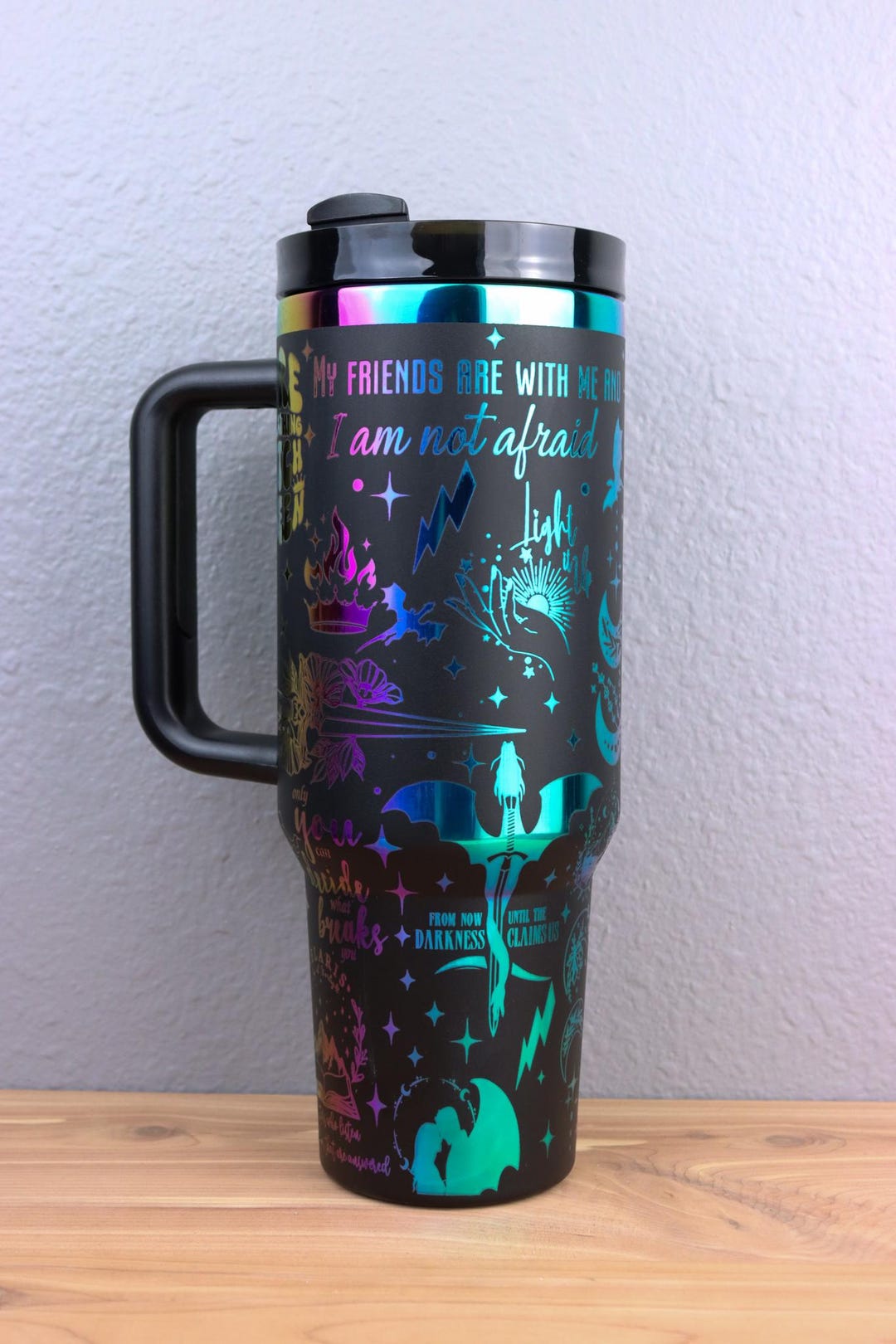 Sjmverse Maasverse Fae World ACOTAR | Personalized Laser Engraved 40oz ...
