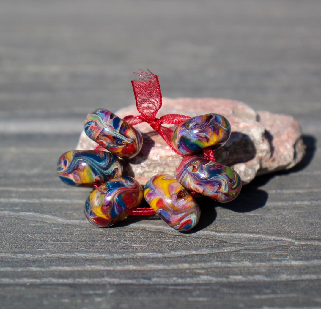 Borosilicate Lampwork Bead Set - Etsy