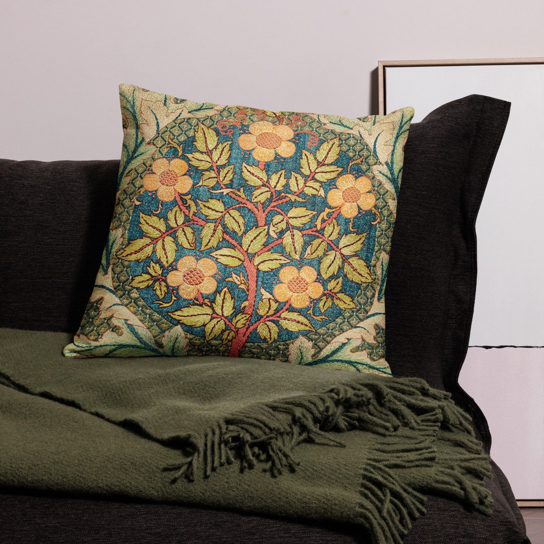 William Morris Decorative Pillow Cover, Throw Pillow Case, Accent Sofa ...