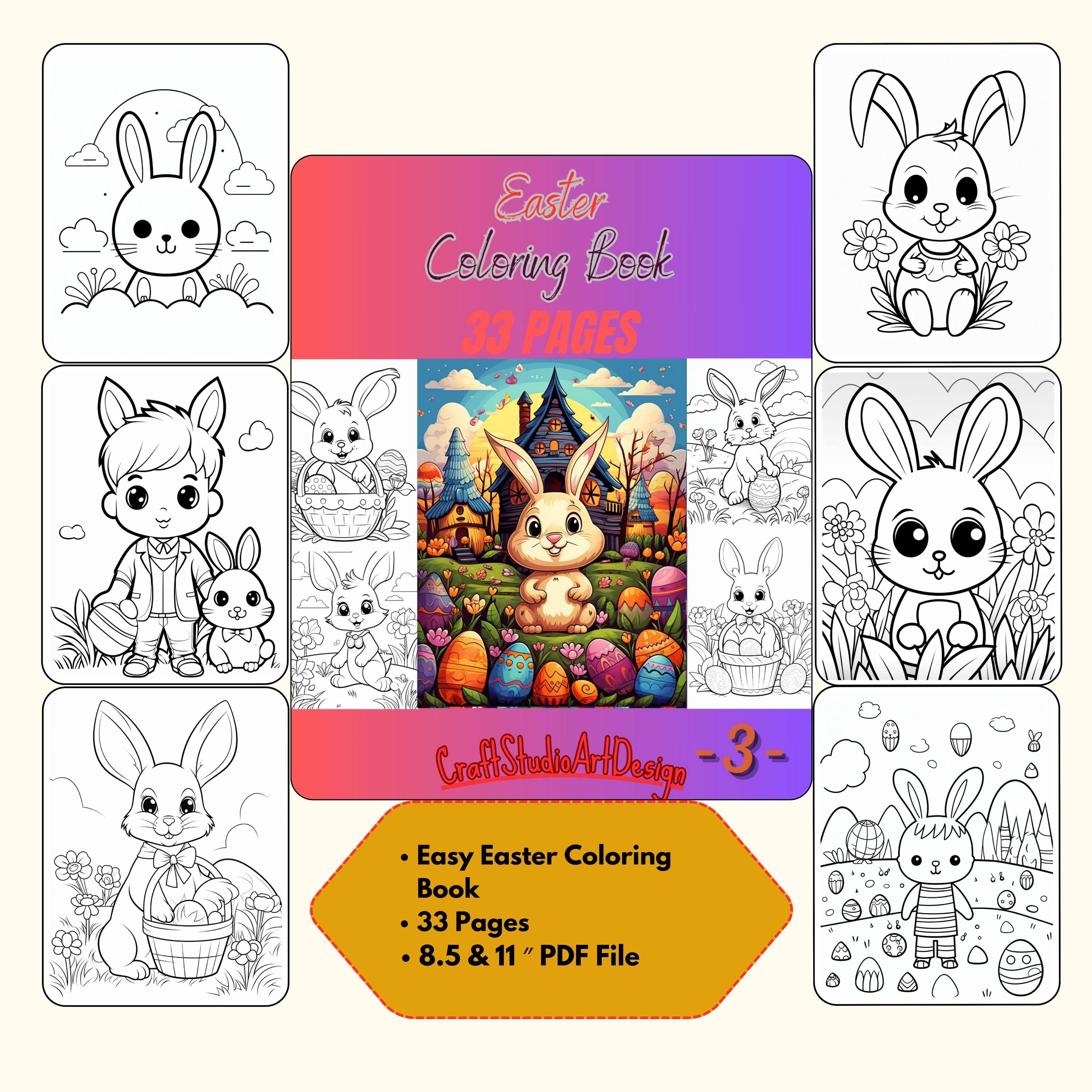 Easter Coloring Pages | 30+ Printable Spring Designs for Kids and ...