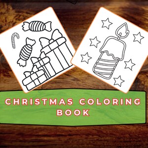 Christmas Png Digital Coloring Fun Pack 30 Pages for Adults & Kids ...
