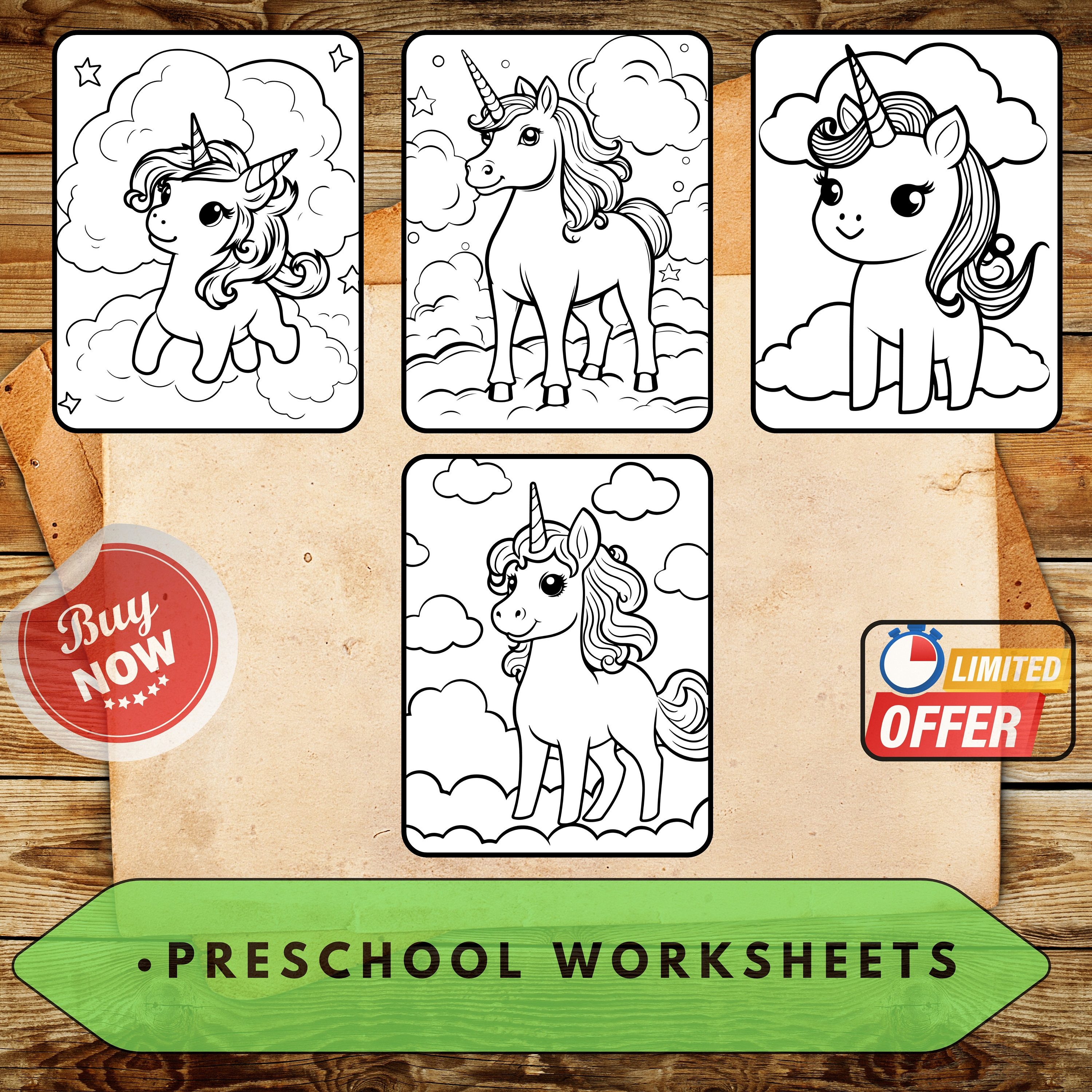 Cute Unicorn Coloring Books for Kids - Unicorn Coloring Book ...