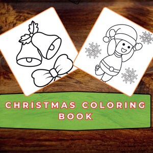 Christmas Png Digital Coloring Fun Pack 30 Pages for Adults & Kids ...