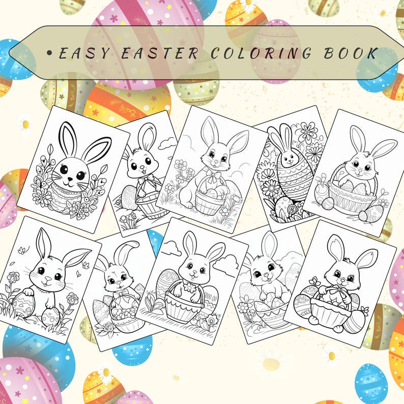 Easter Coloring Pages | 30+ Printable Spring Designs for Kids and ...