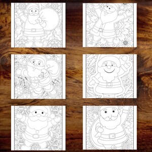 Christmas Png Digital Coloring Fun Pack 30 Pages for Adults & Kids ...