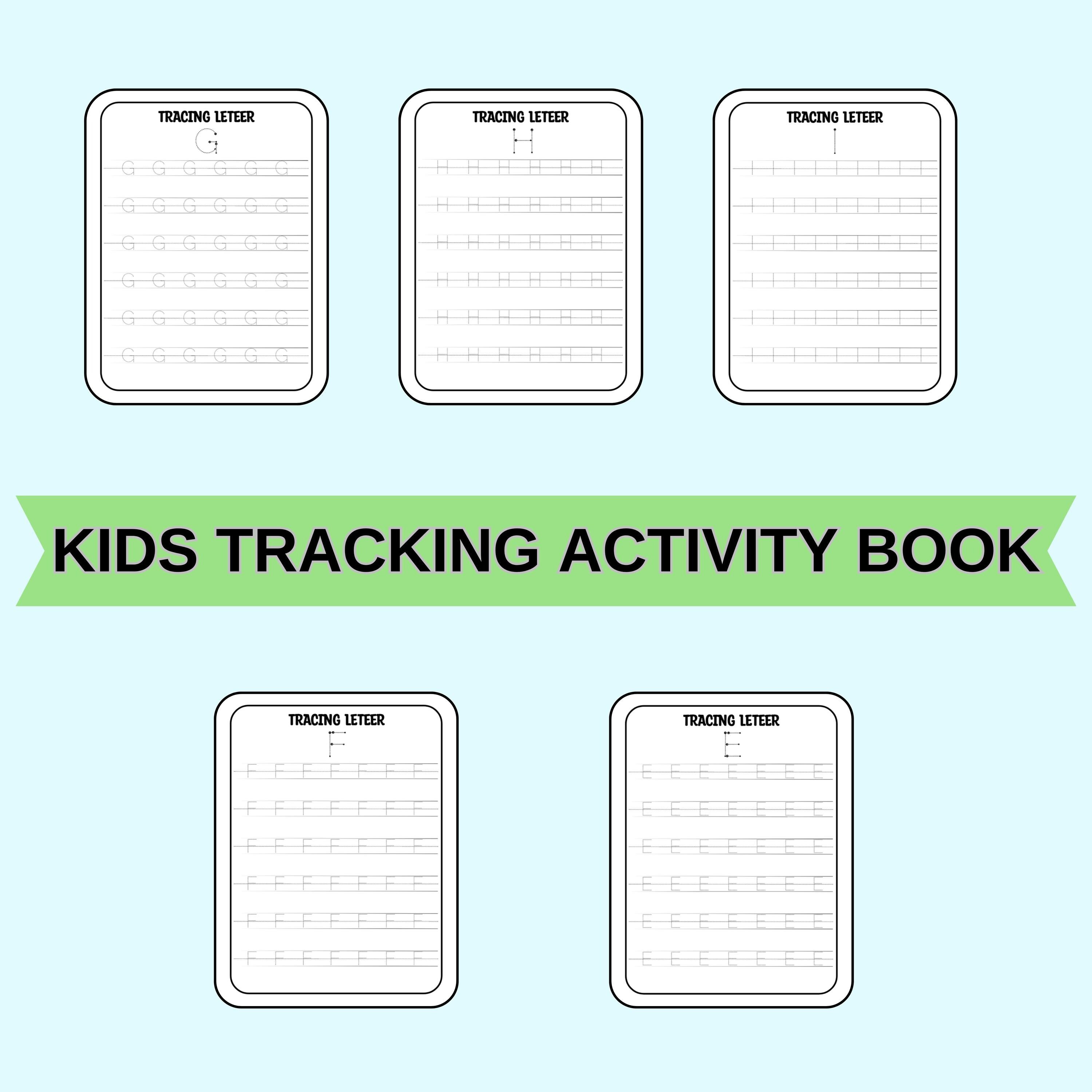 Preschool Learning Workbook: Alphabet, Numbers & Shapes Tracing (PDF ...