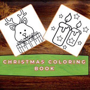 Christmas Png Digital Coloring Fun Pack 30 Pages for Adults & Kids ...