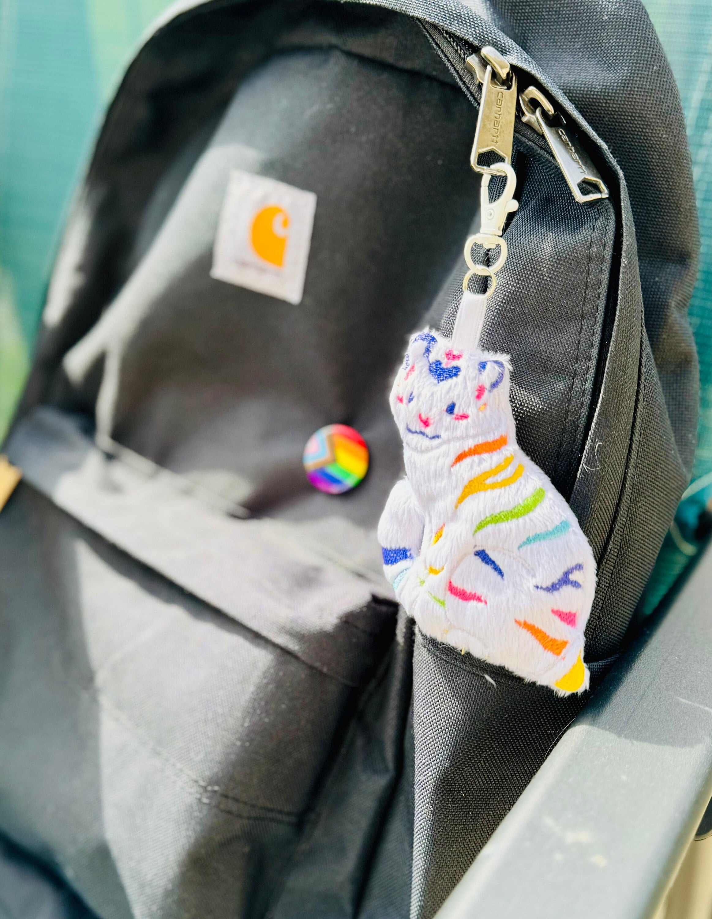 Customizable Pride Tiger LGBTQ Plush Keychain - Etsy