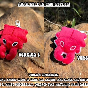 Stag Beetle Bug Rainbow Plush Keychain Charm | Version 2 - Etsy