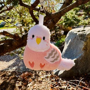 Budgie Bird Plush Keychain: Custom Colors Available - Etsy