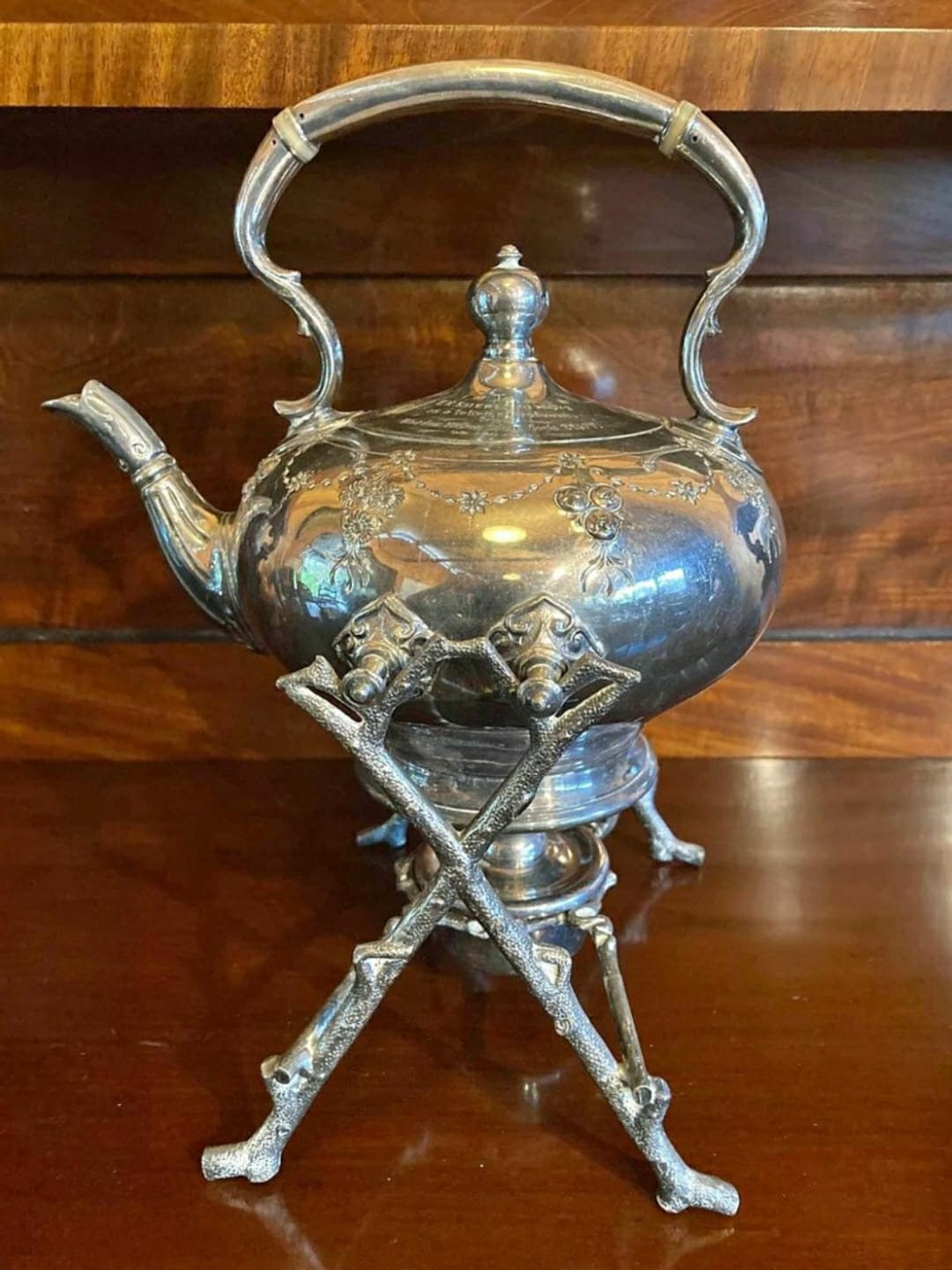 Antique EPBM Teapot - Etsy