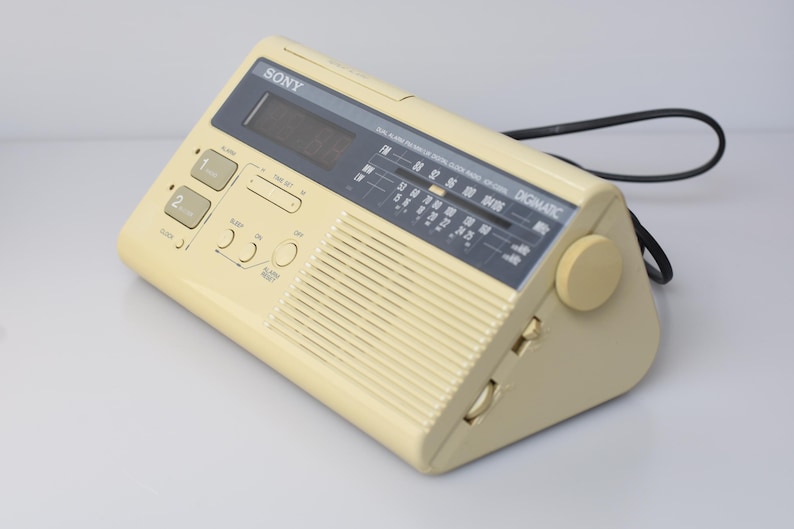 Sony Digimatic Vintage Digital Clock Radio 1980s - Etsy