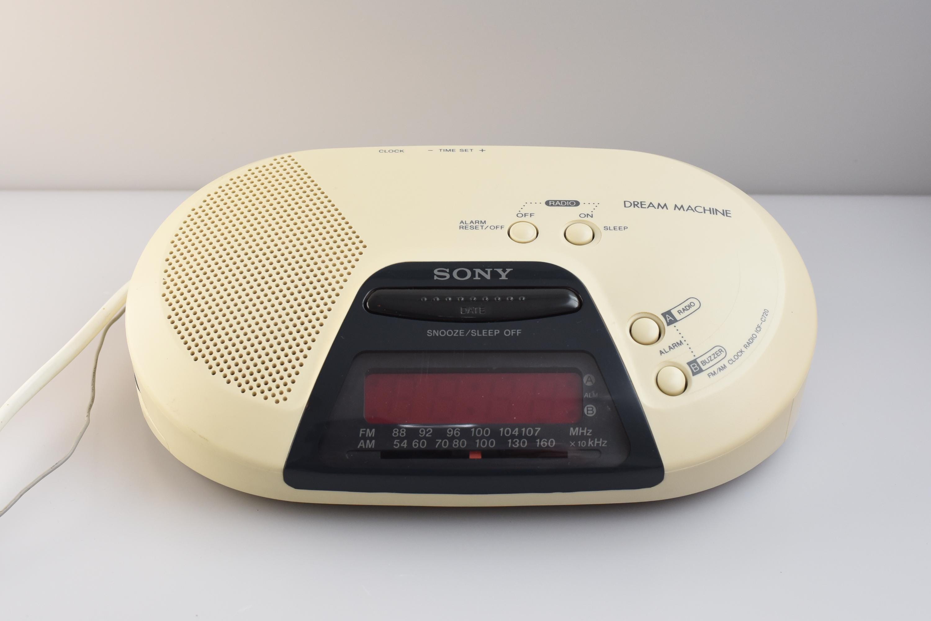 Vintage Sony Dream Machine ICF-C 720 Digital Alarm Clock 1980 1990 - Etsy