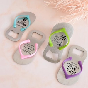 Flip Flop Bottle Opener Magnet Etsy
