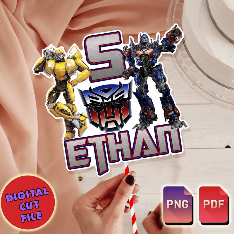 Transformers Toppers - Etsy