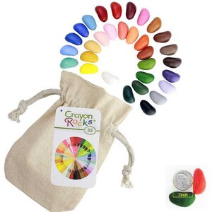Crayon Rocks: Pebble Shaped Soy Wax Crayons for Kids - Etsy