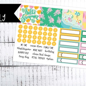 June Monthly Planner Sticker Kit Monthly Calendar Stickers for Use With ...