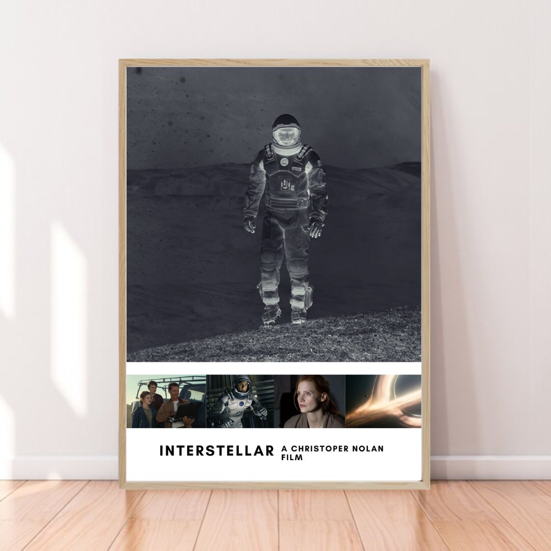 Interstellar Movie Poster - Etsy