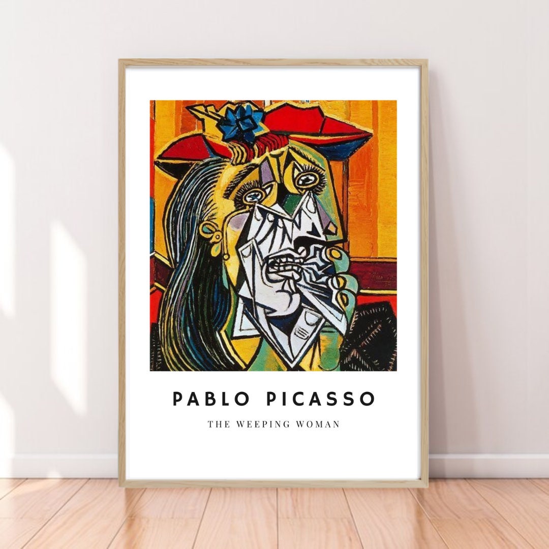 Pablo Picasso - the Weeping Woman Art Print/poster - Etsy UK