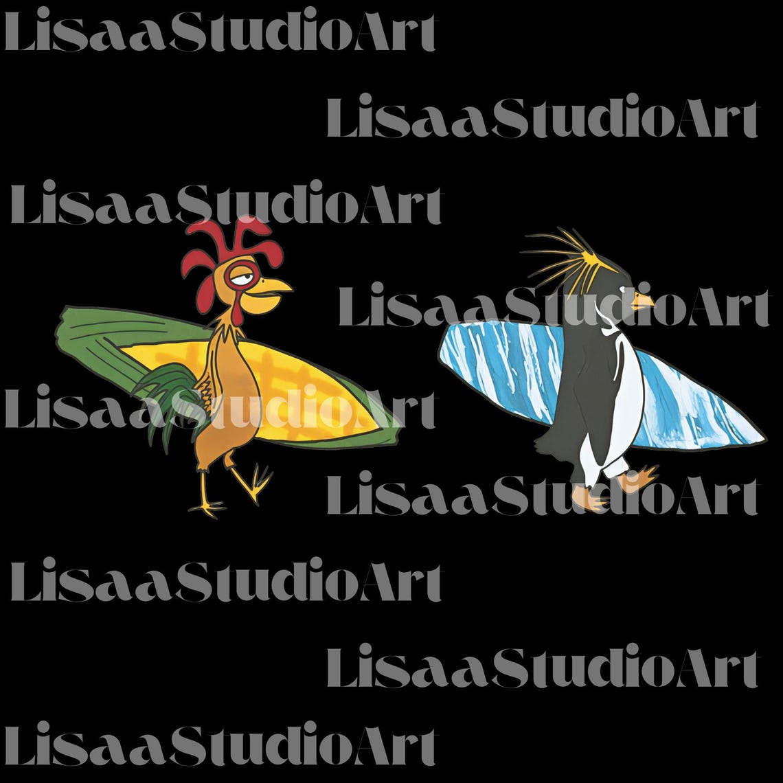 Cody Maverick and Chicken Joe Surfs up Unisex SVG, Funny PNG, Trendy ...
