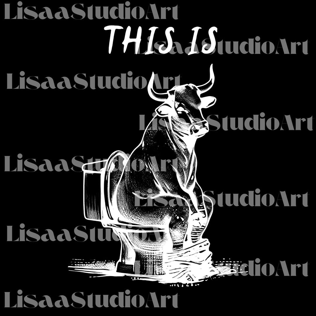 This is Bull Shit PNG, Funny Bullshit SVG, Sarcastic Sublimation, Gag ...