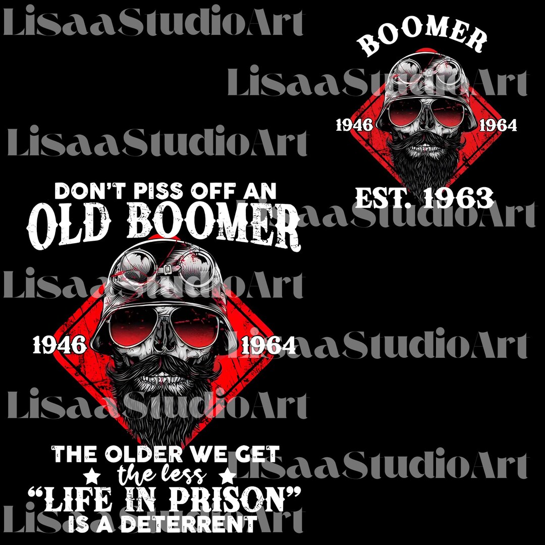 Customize Year Baby Boomer Generation SVG, Boomer PNG, Baby Boomer ...