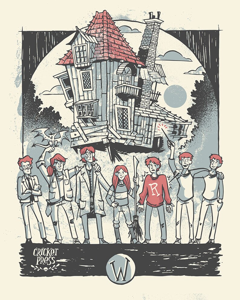 The Burrow Screenprinted Art Print - Etsy