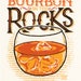 Bourbon on the Rocks Art Print | Etsy