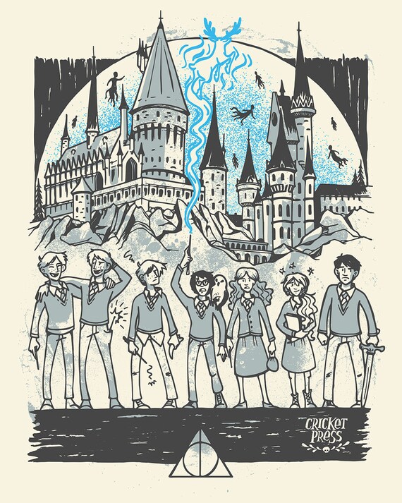 Protect the Castle Screenprinted Art Print - Etsy