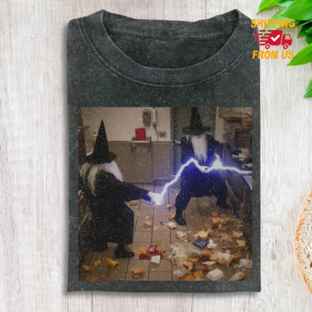 Wizard Duel Comfort Colors Tshirt, Magic Battle Tee for Men and Women ...