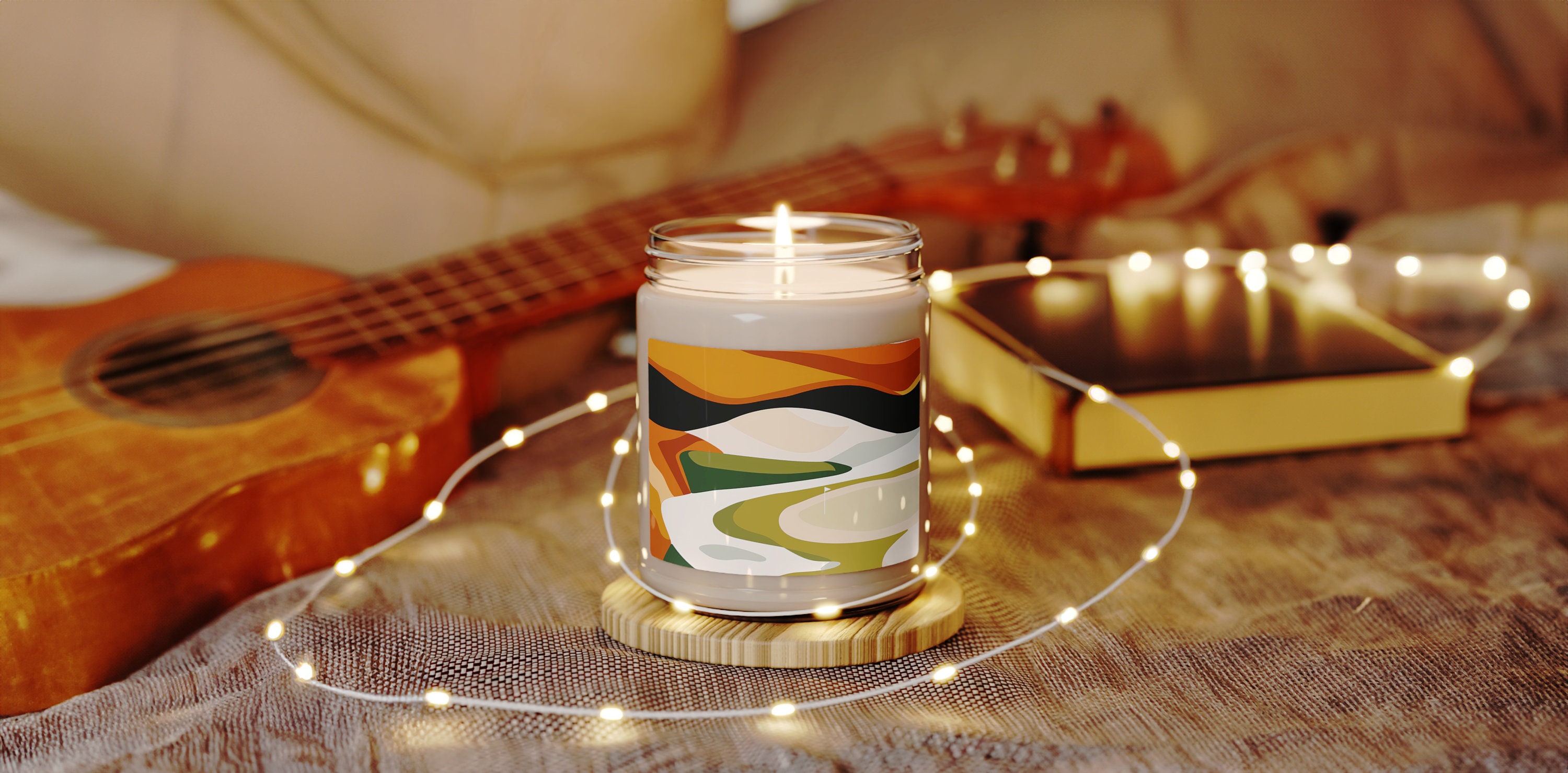 Luxury Scented Candle Reverie Collection: 'rust 01' Golf-inspired Soy ...