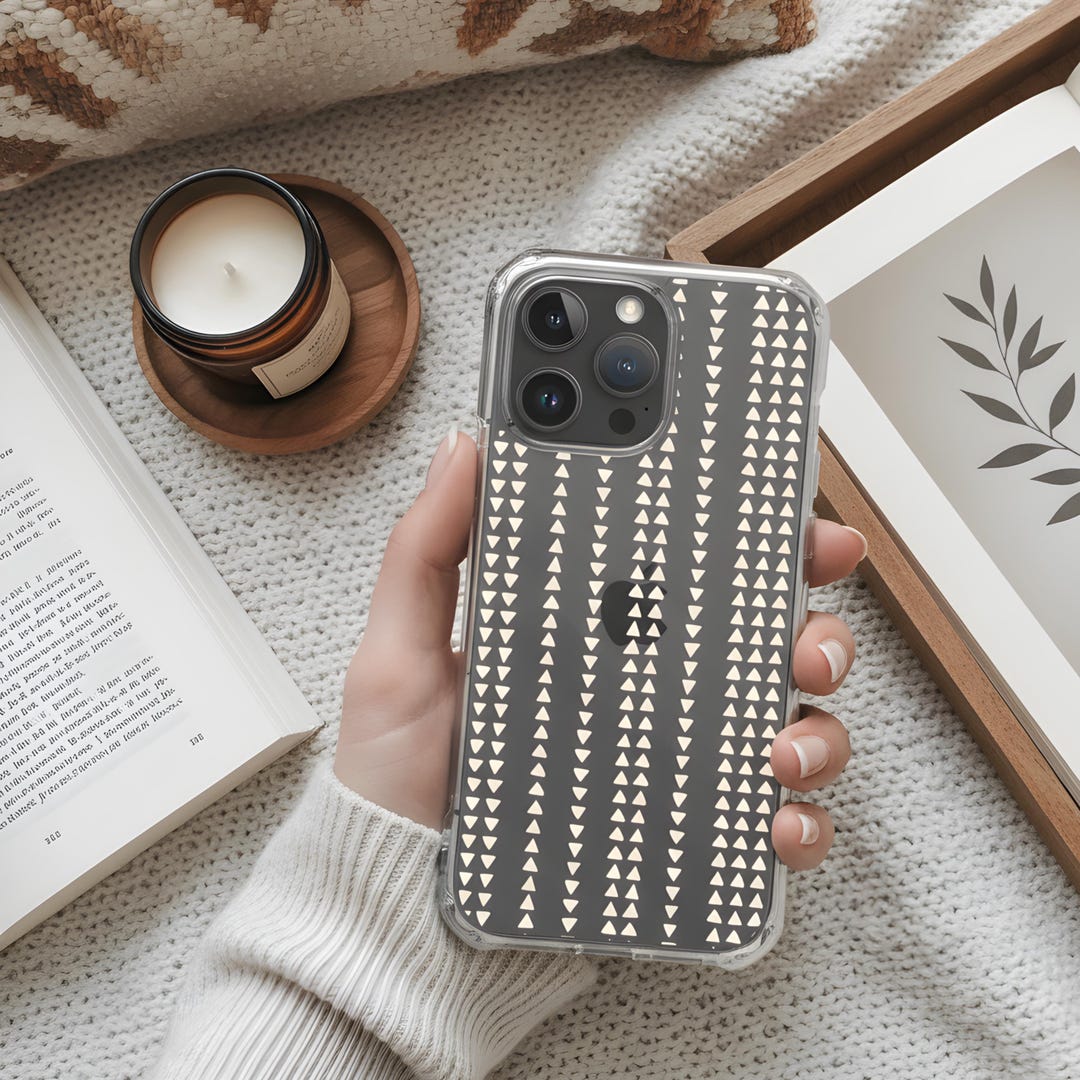Geometric Triangle iPhone Case for iPhone 17, 16, 15, 14, 13 Pro Max ...