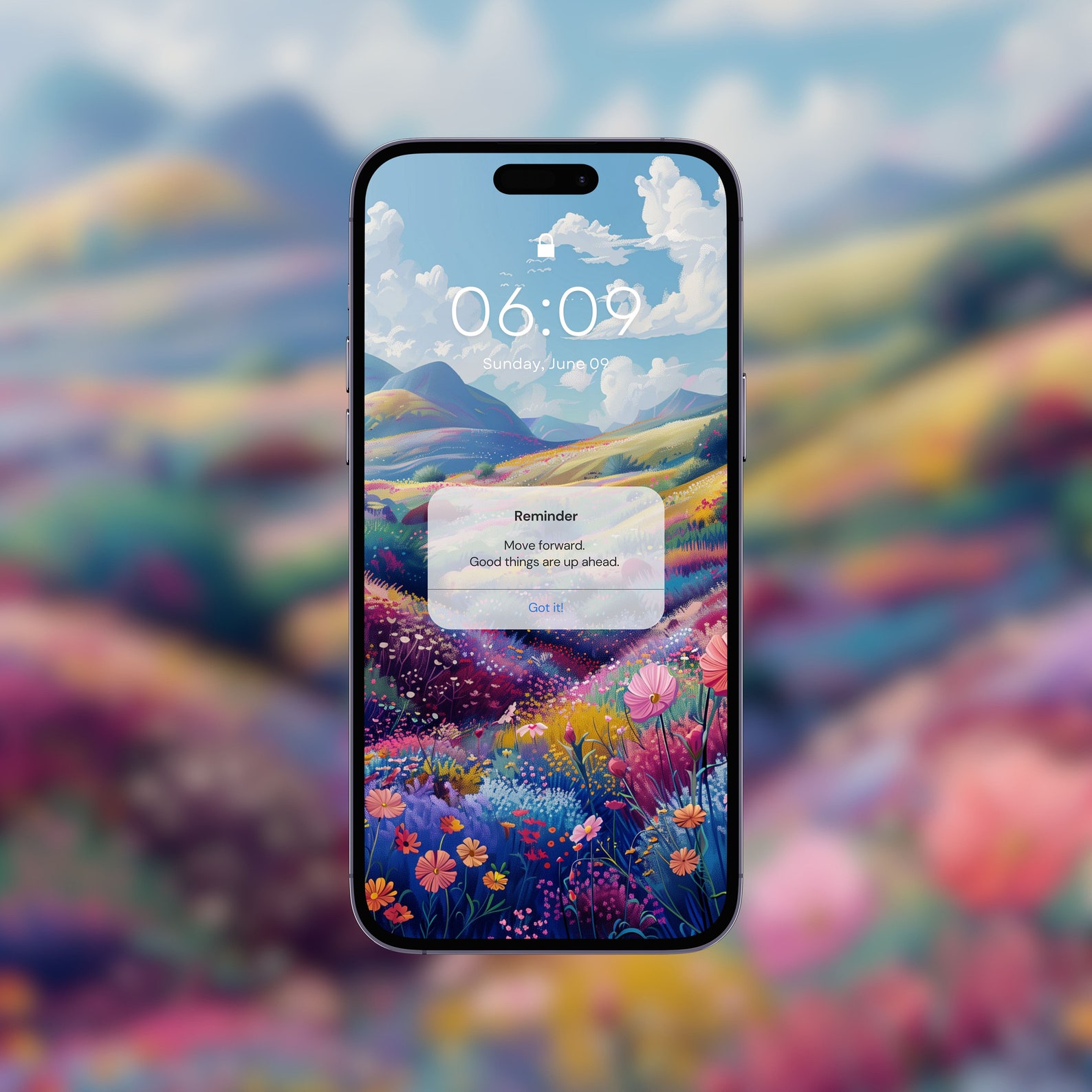 Serene Landscape Phone Wallpaper - iPhone Wallpaper, Samsung Wallpaper ...