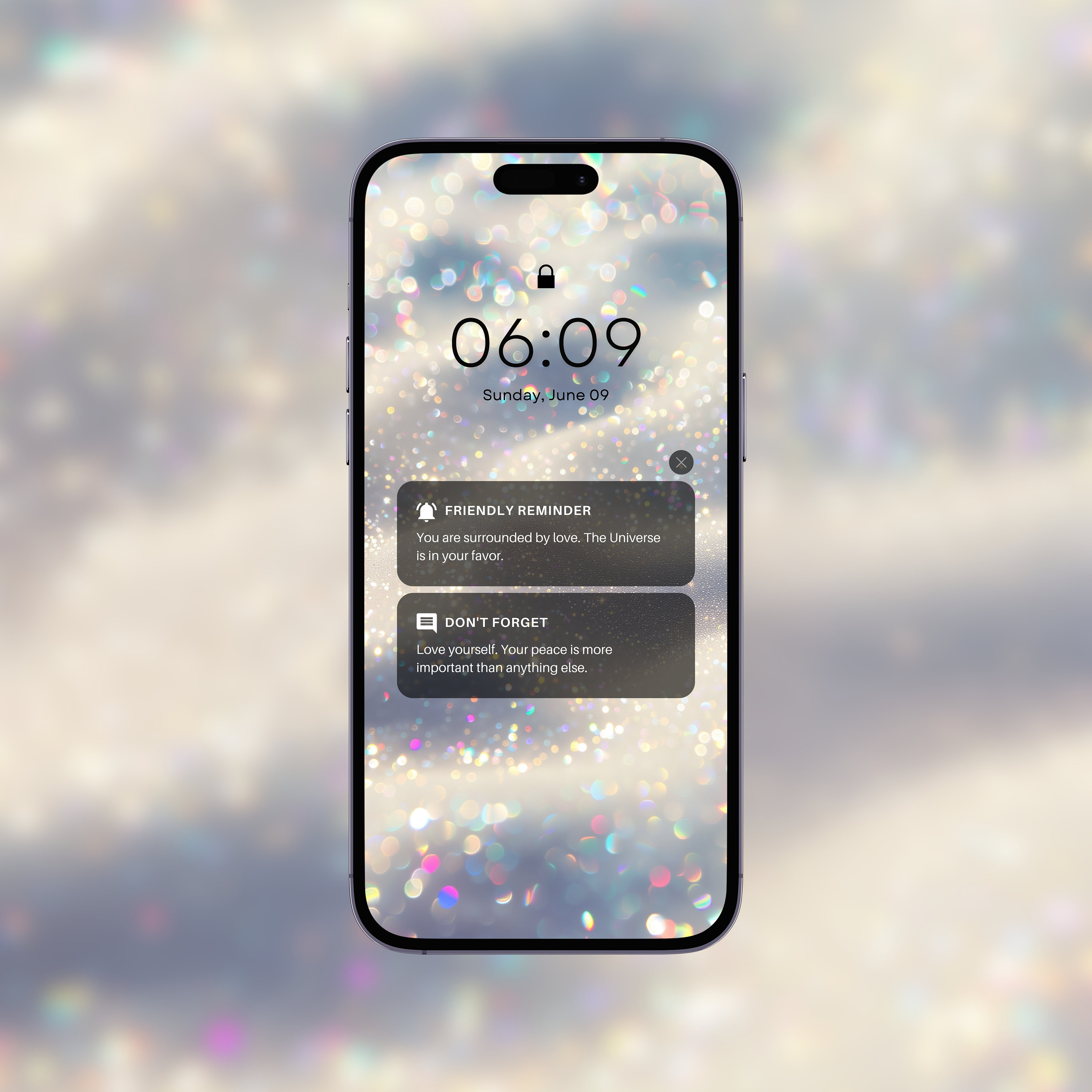 Dreamy Sparkle Phone Wallpaper - iPhone Wallpaper, Samsung Wallpaper ...